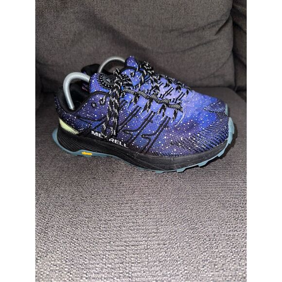 Merrell | Shoes | Merrell Moab Flight Trail Running Shoe Night Sky ...